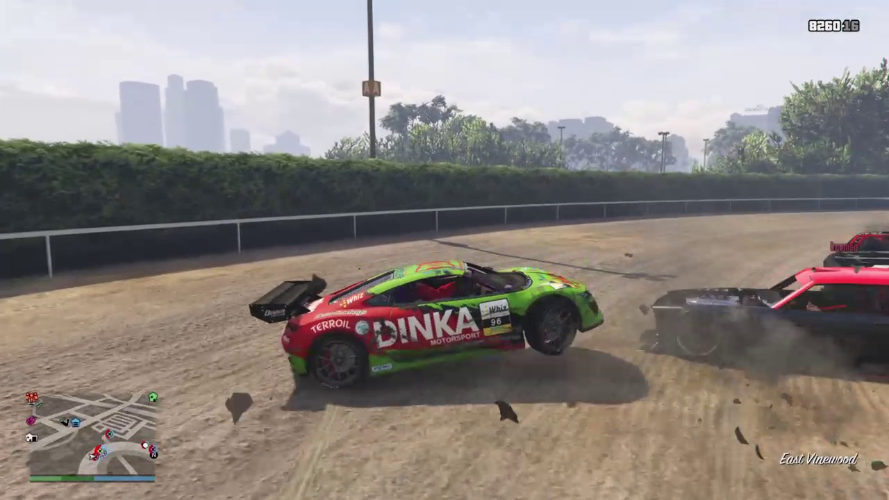 Gta demolition derby day 3 - YouTube