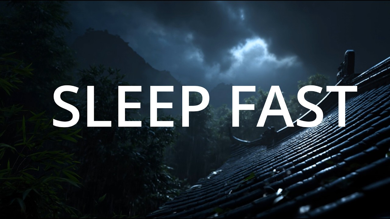 Fall Asleep Fast 🌧️ Heavy Rain Sounds for Sleep (9 Hours) - YouTube
