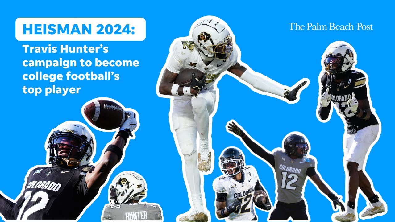 The evolution of Travis Hunter's Heisman campaign: 2024 MVP trophy race ...