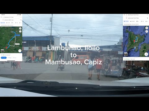 From Lambunao, Iloilo to Mambusao, Capiz via Tapaz-Dumalag road ...