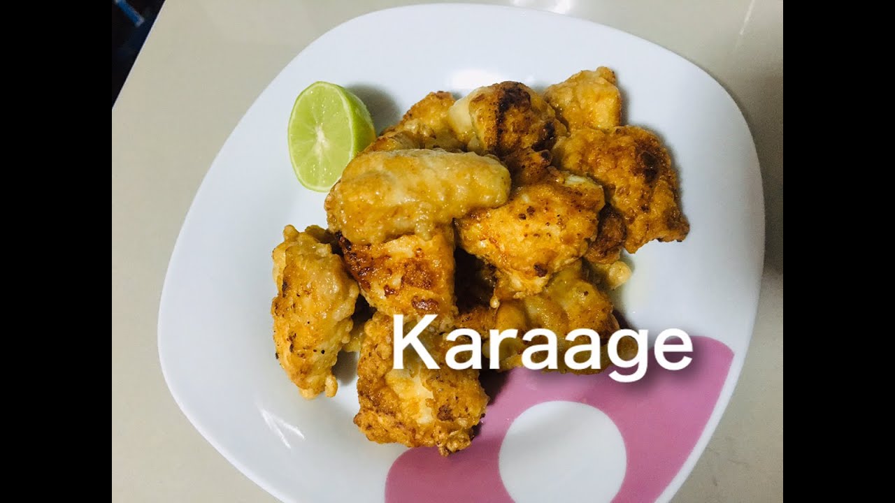 Receta de Karaage comida japonesa - YouTube