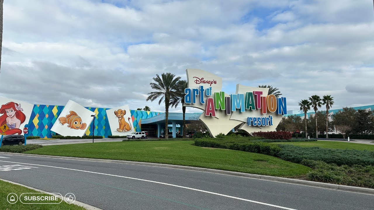Explore the MAGICAL World of Disney's Art of Animation Hotel ! - YouTube