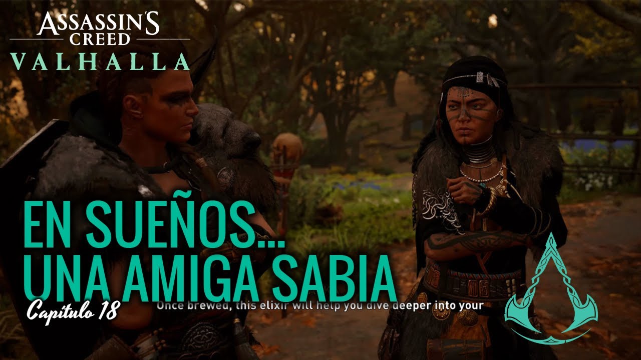 Una amiga sabia & En sueños... | Assassin's Creed Valhalla | Capitulo ...