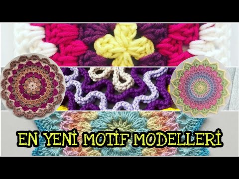 ÖRGÜ MOTİF MODELLERİ 👌 TIĞ İŞİ MOTİFLER ~ AMAZİNG 👌