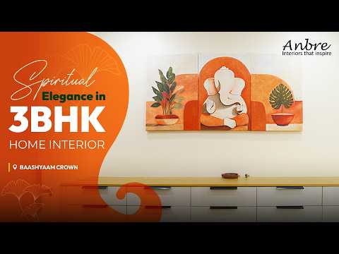 3BHK Interior Design | A  Lifestyle Upgrade at Baashyaam Crown Residences