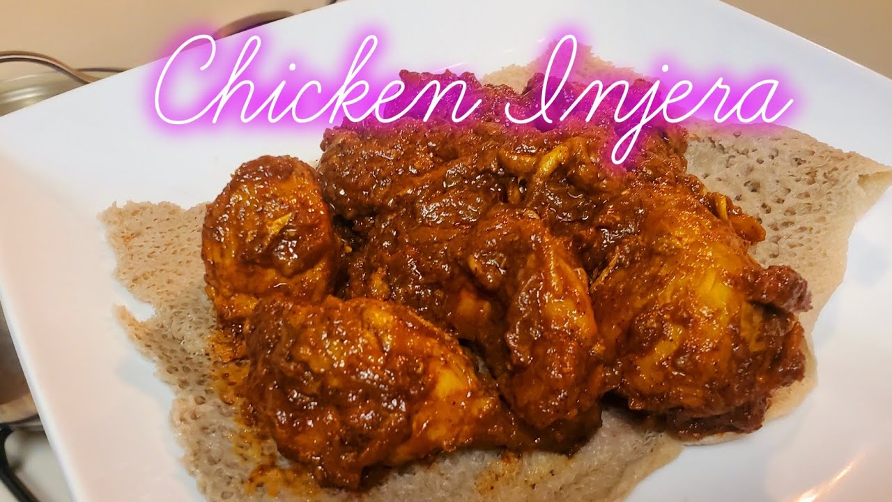 How to make Doro wat with Chicken/Injera - YouTube