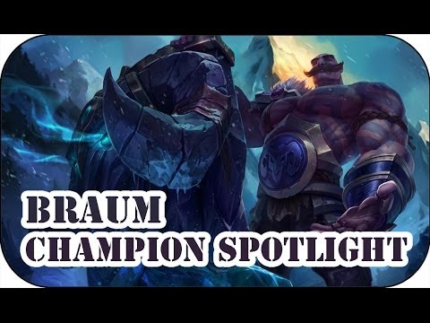 Dragonslayer Braum PBE Abilities, Skills and Animations | League of ...
