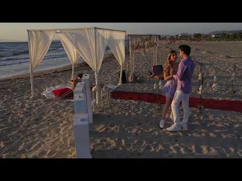 Kuşadası evlilik teklif organizasyonu drone çekim