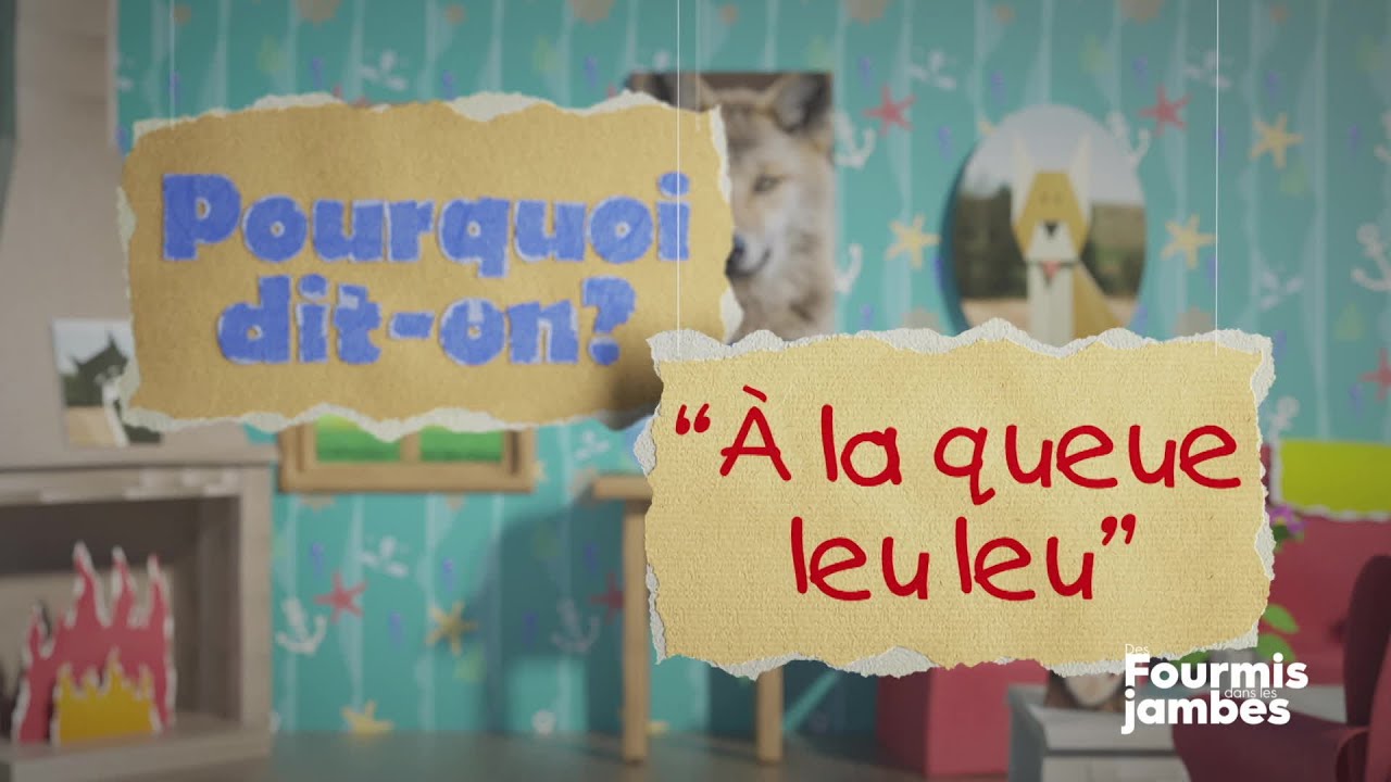 Pourquoi dit-on : "A la queue leu leu" ? - YouTube
