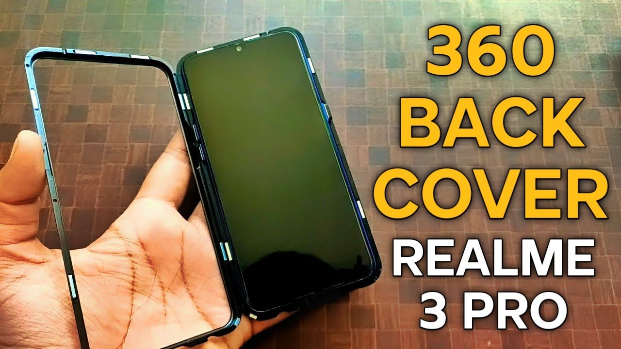 Realme 3 Pro | ORIGINAL 360 MAGNET GLASS BACK COVER | Realme 360 METAL ...