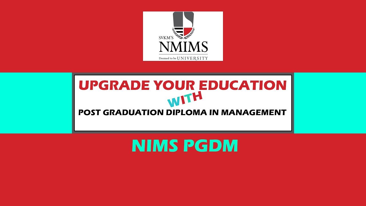 Looking to Pursue NMIMS | Narsee Monjee Distance Education | PGDM ...