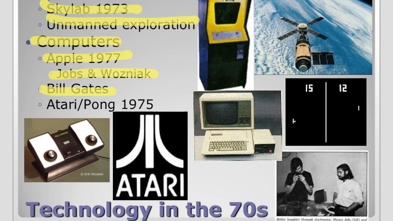 70s Slide 10 Technology in the 70s - YouTube