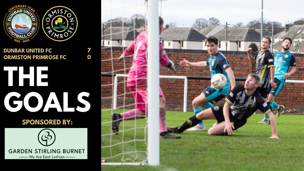 THE GOALS | vs Ormiston Primrose FC - Friendly Match - 04.01.25 - YouTube