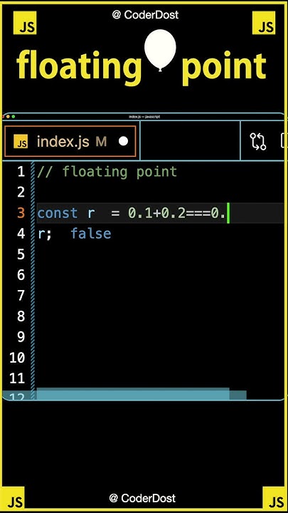 Floating Point Numbers Javascript Shorts Hindi Youtube