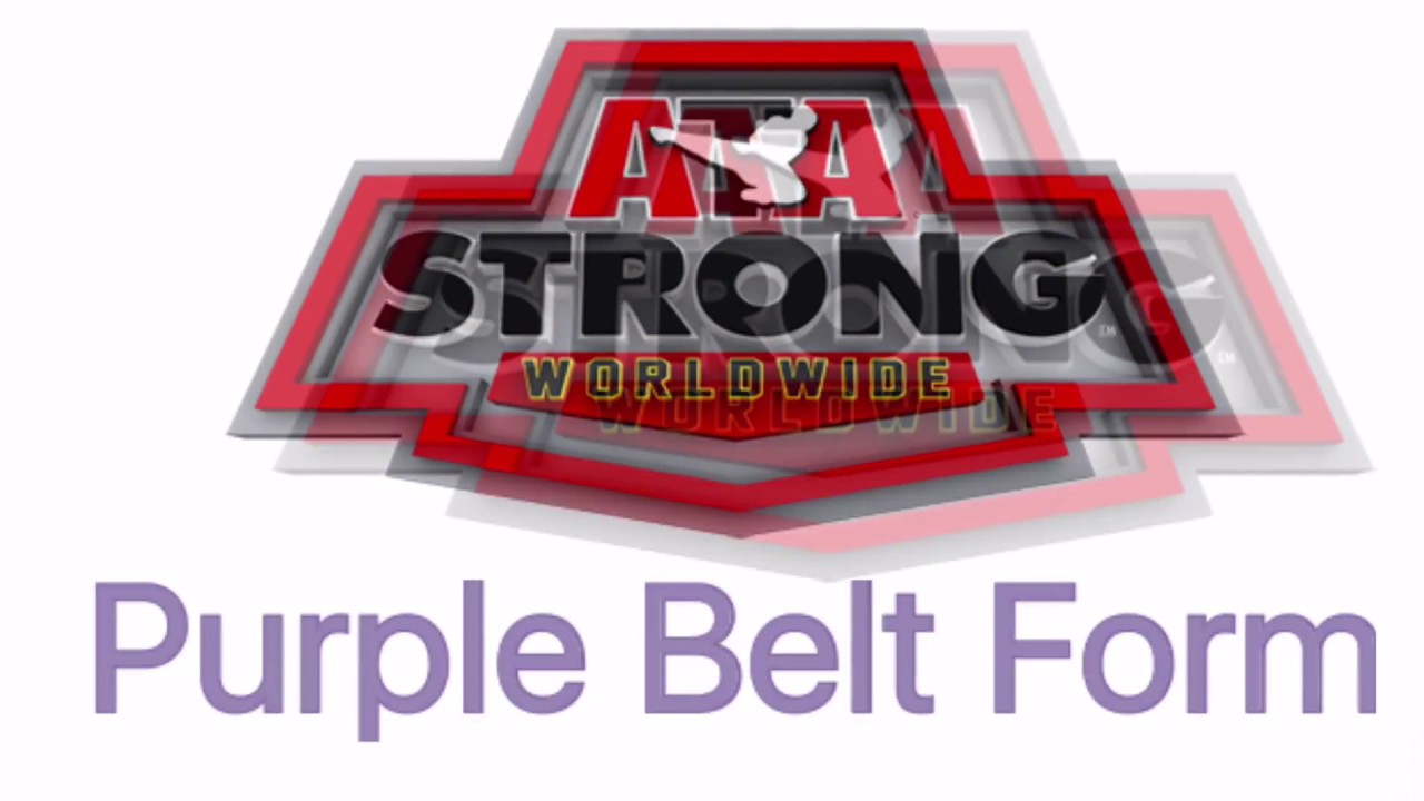 RESPECT Purple Belt Form - YouTube