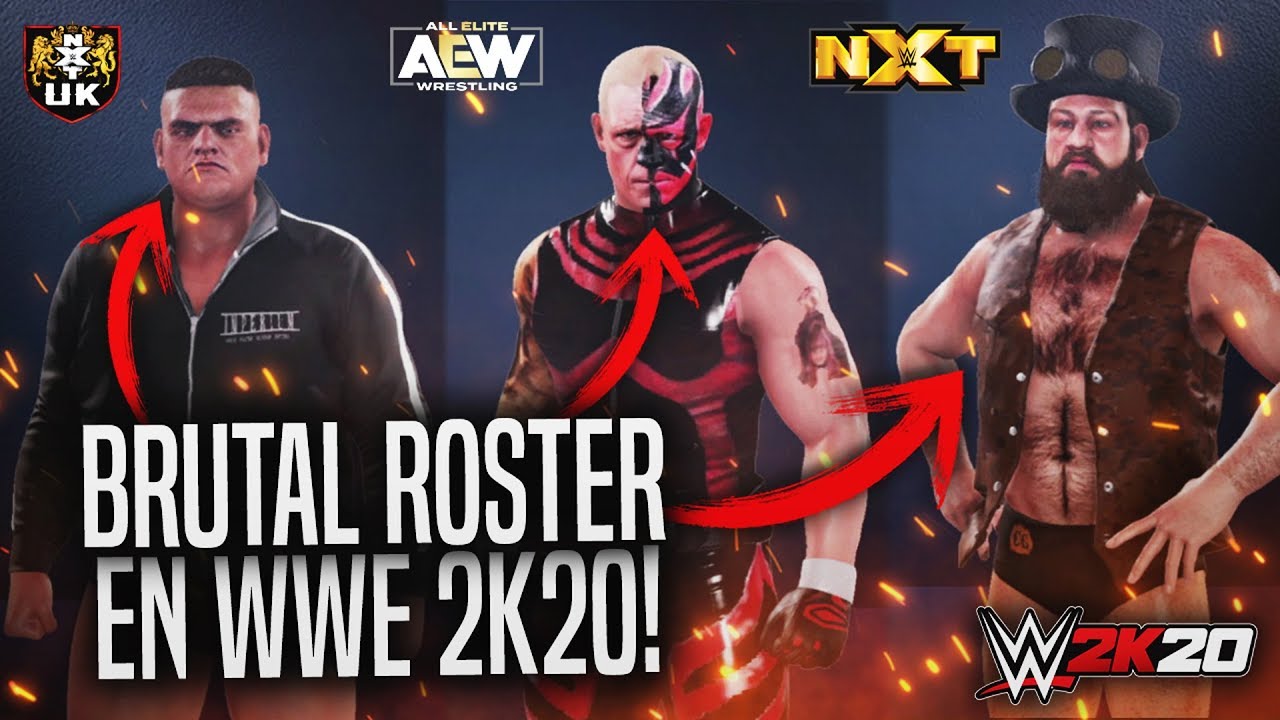 Estas son TODAS las SUPERSTARS de mi WWE 2K20!! - YouTube