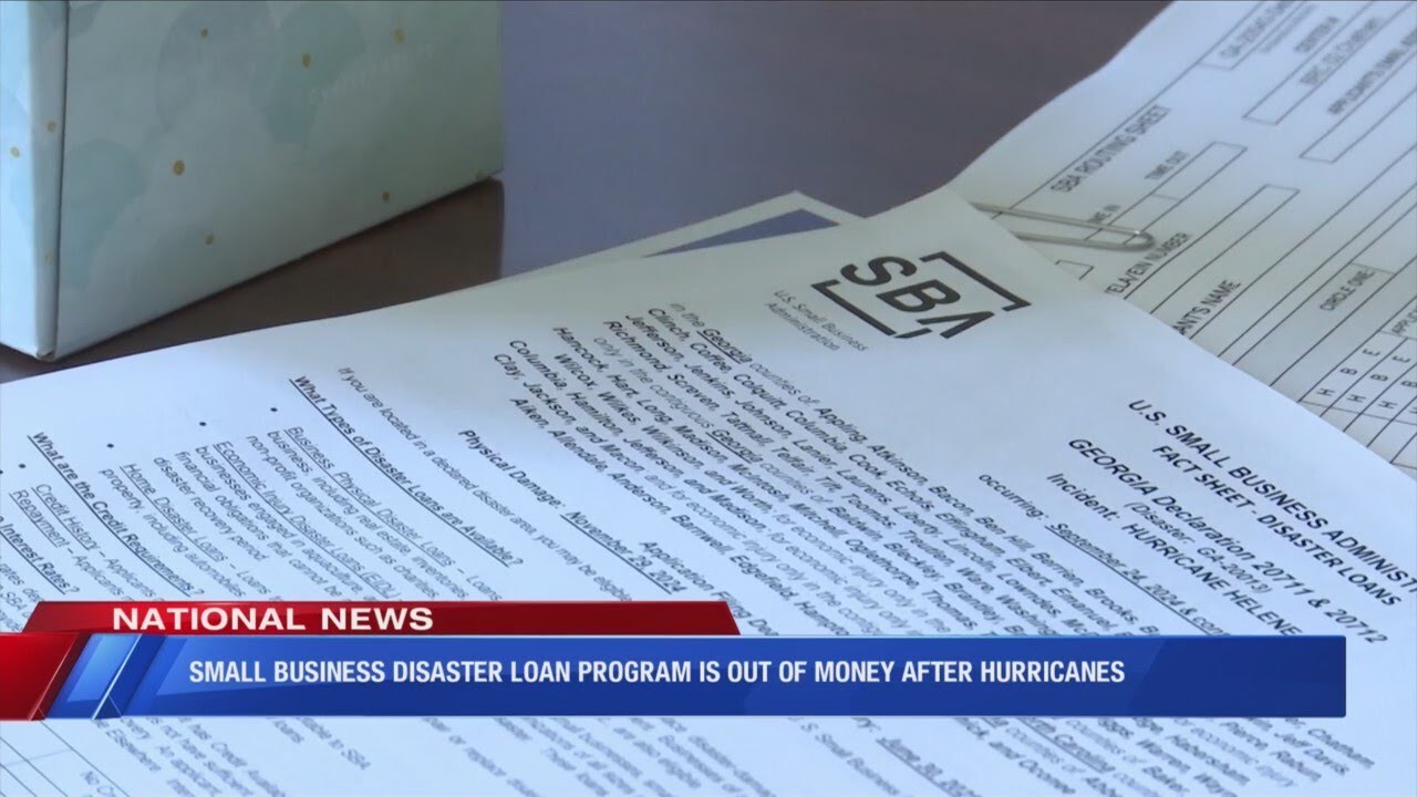 Small Business Disaster Loan Program out of money after hurricanes ...