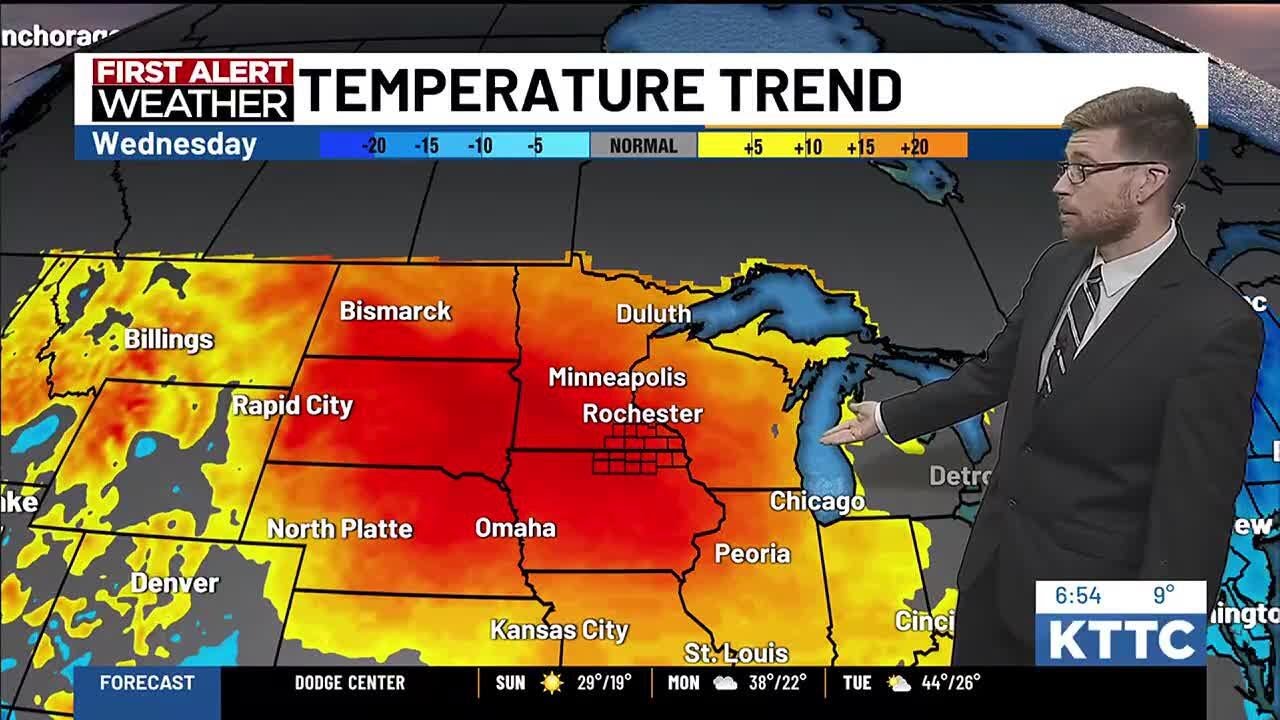 David's Sunday Forecast: Frigid Morning; Sunny, windy Sunday - YouTube