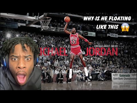 LITERALLY FLYING!! Michael Jordan BEST rare Video ever (Voyager) 1/2 ...