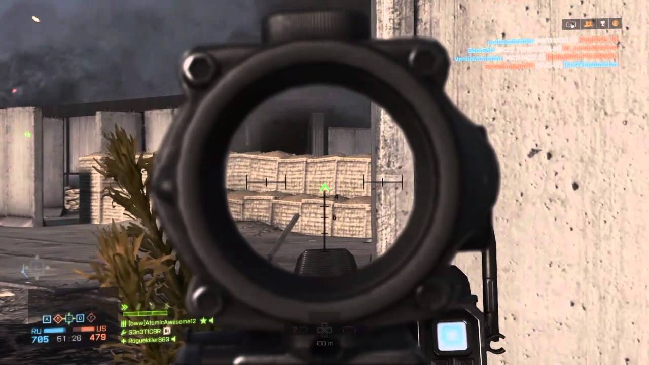 Bf4 SCAR-H SV Montage - YouTube