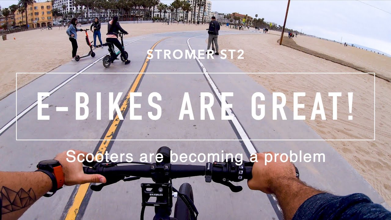 Stromer ST2 E-Bike Review & The Scooter Epidemic! - YouTube