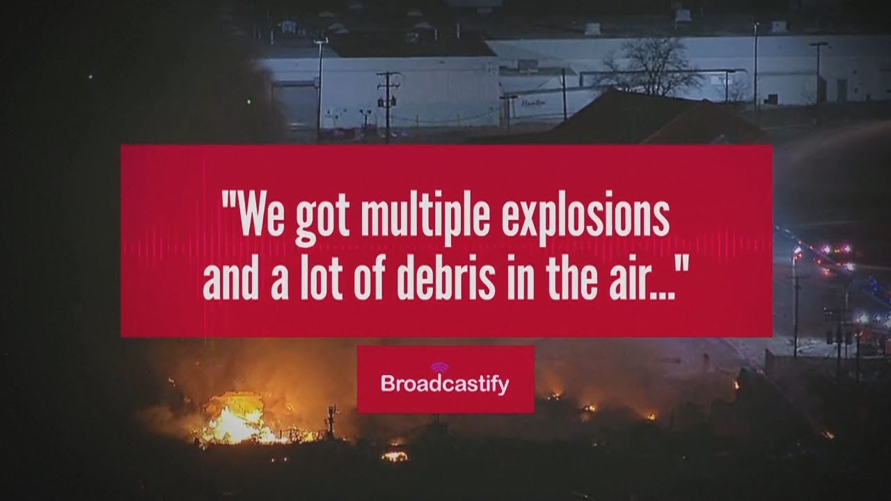 MI: Cleanup Underway After Massive Michigan Warehouse Fire & Explosions ...