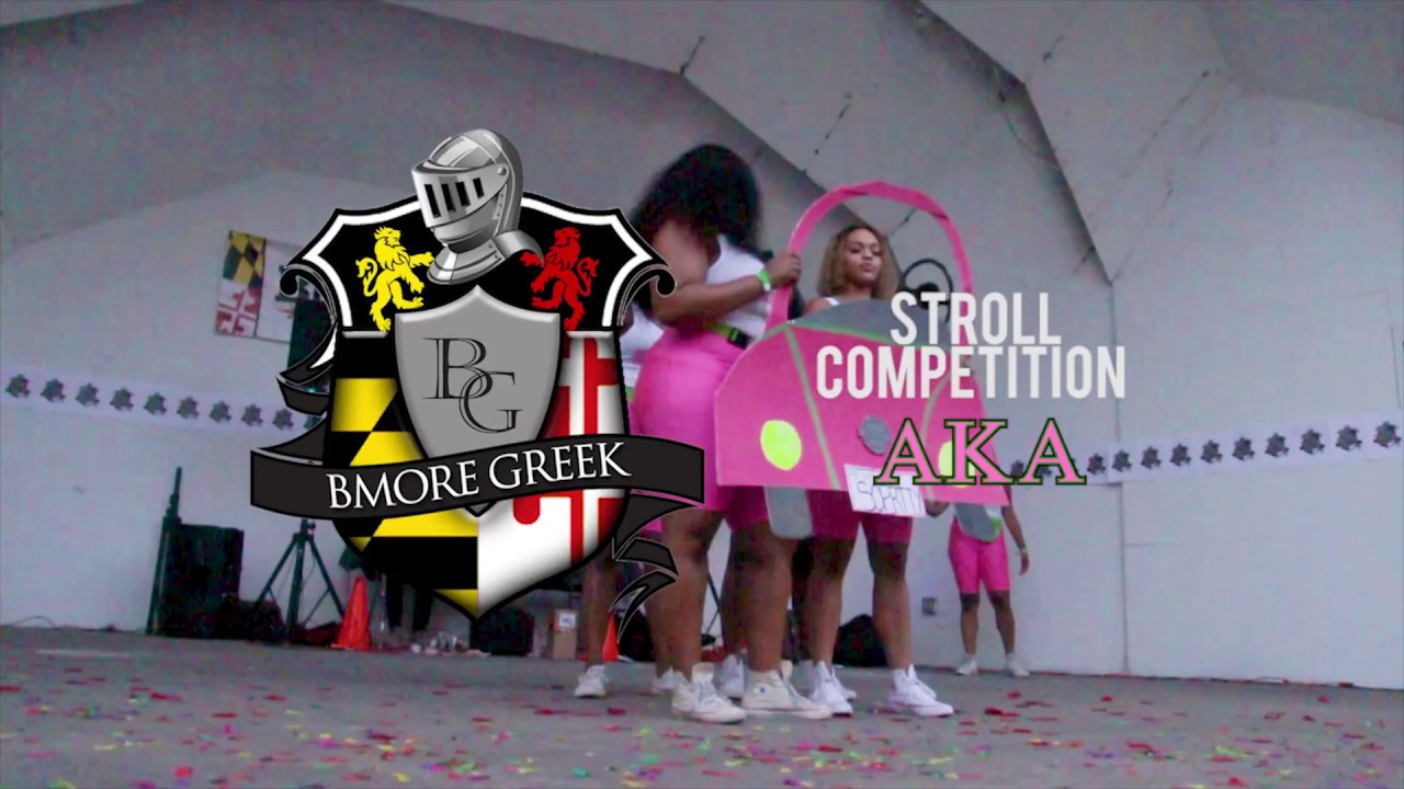 Bmore Greek 2018 Stroll Competition AKA - YouTube