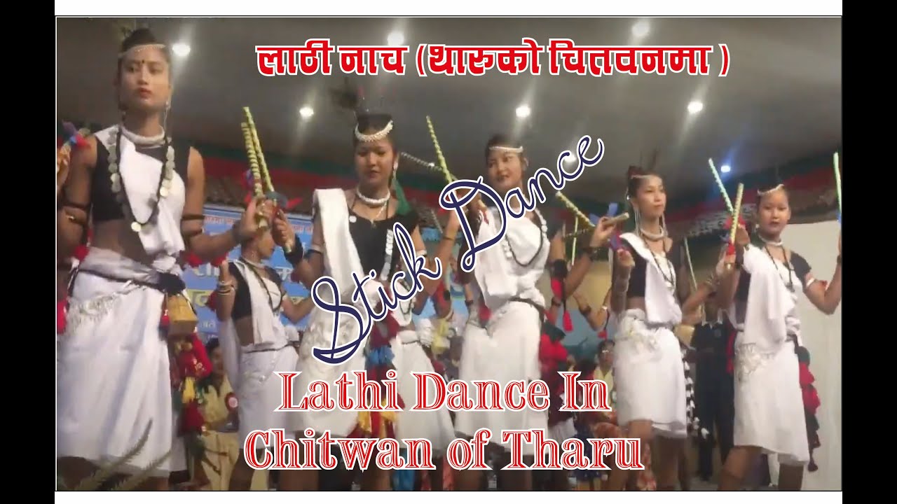 Lathi | Stick Dance | Tharu Cultural Dance - YouTube