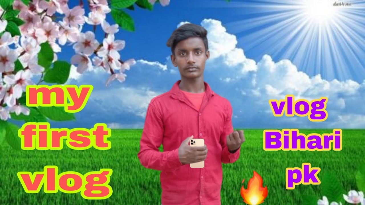 my first vlog pradeep vlogs - YouTube