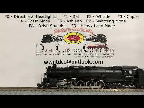 N scale Hallmark Brass 2-10-4 Texas ATSF #5001, Master Class Conversion - YouTube
