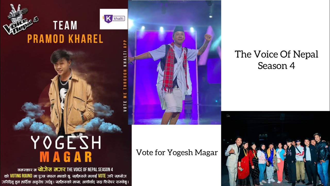 The Voice Of Nepal Season 4 Contestant @Yogesh Magar🎤 🎶Live Concert In ...