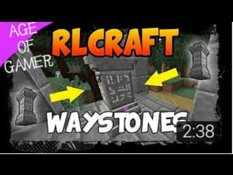 How to Download RL Craft Waystone mod for Minecraft Pocket Edition ...