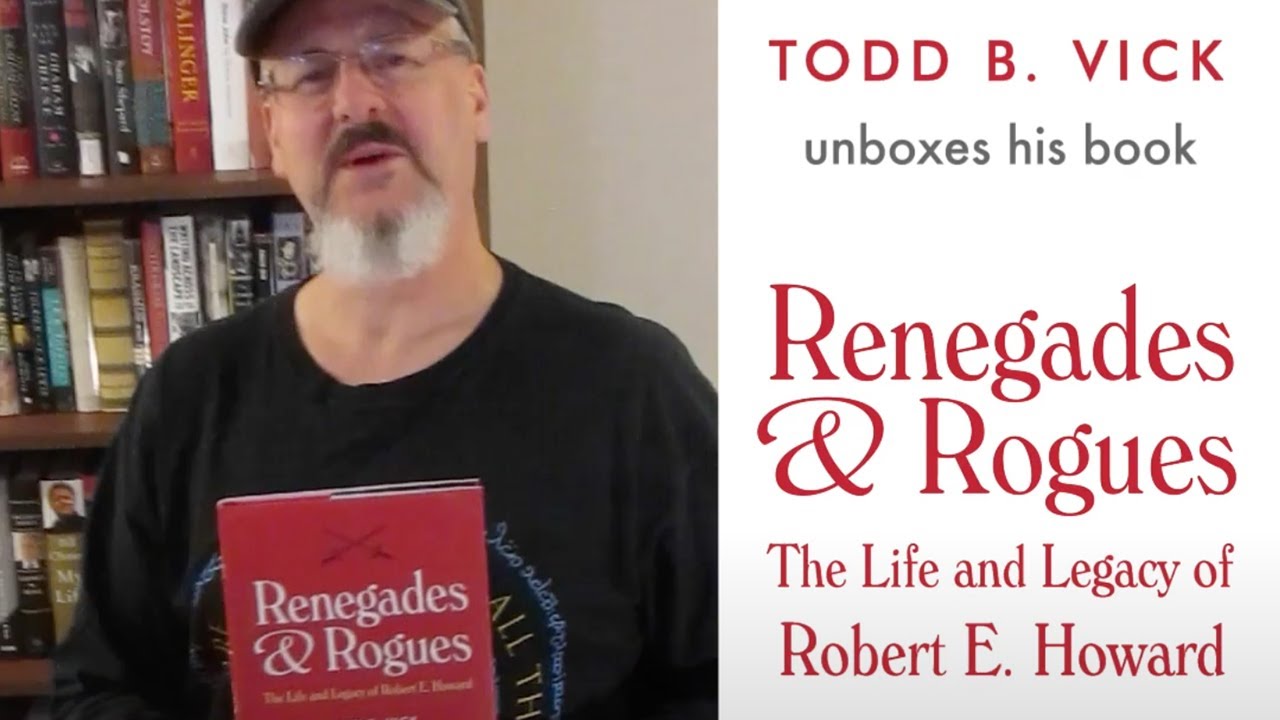 Todd Vick Unboxes His Book 'Renegades & Rogues' - YouTube