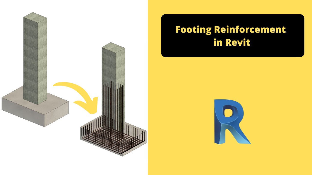 Footing reinforcement in Revit - YouTube