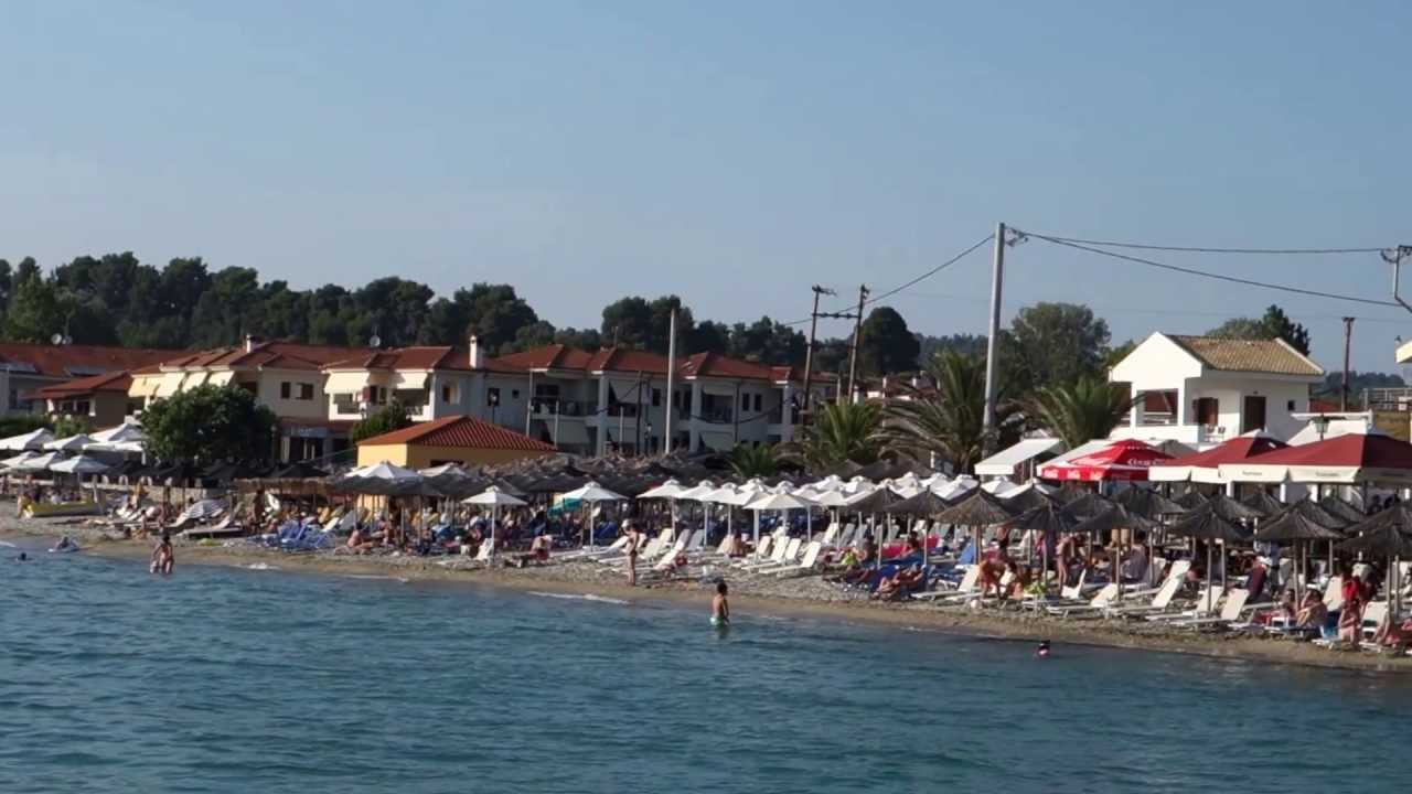 Siviri Beach Kassandra Greece - YouTube