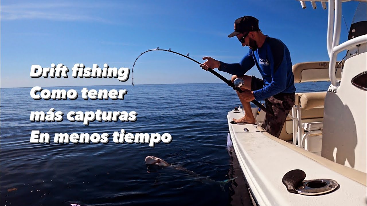 Tecnica de pesca para alta mar , como aser el drift correctamente - YouTube