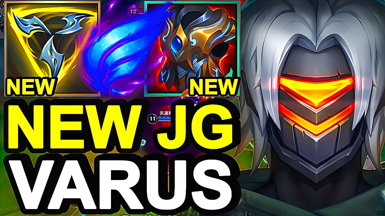 Wild Rift China Varus Jungle - New AD AP Tank Varus Build Runes ...