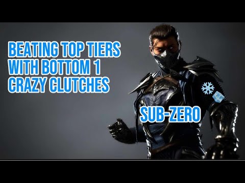 MK1 SUB-ZERO CRAZY COMEBACKS CLUTCHES WITH BOTTOM 1 COMBAT LEAGUE AND CASUALS #buffsubzero - YouTube