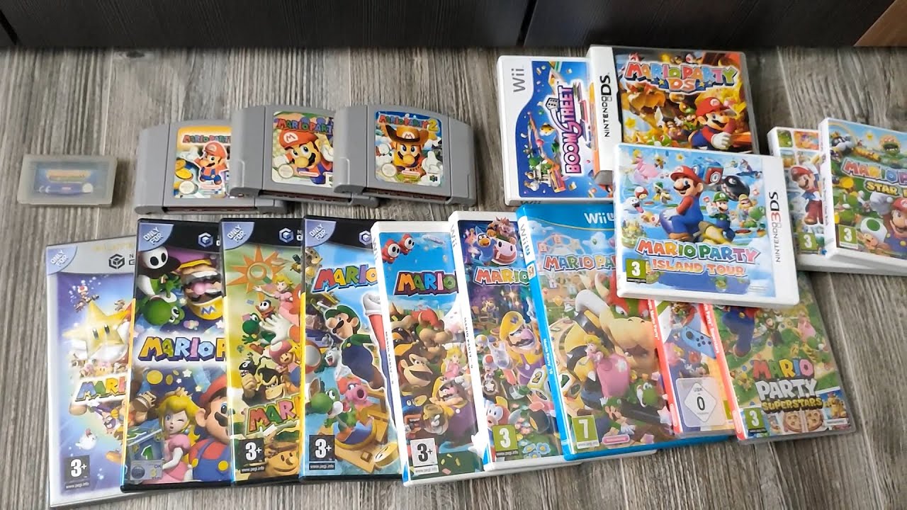 Mario Party Game Games - YouTube