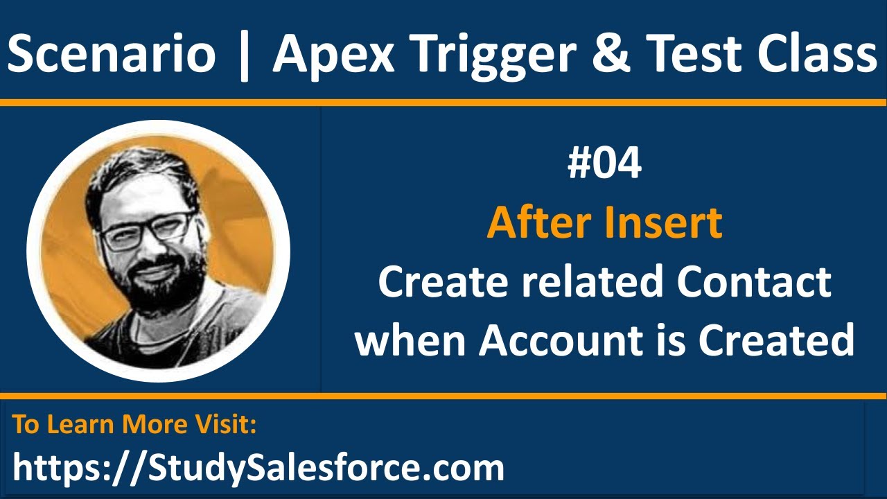 04 Trigger & Test Class Scenario | After Insert | Create a related ...