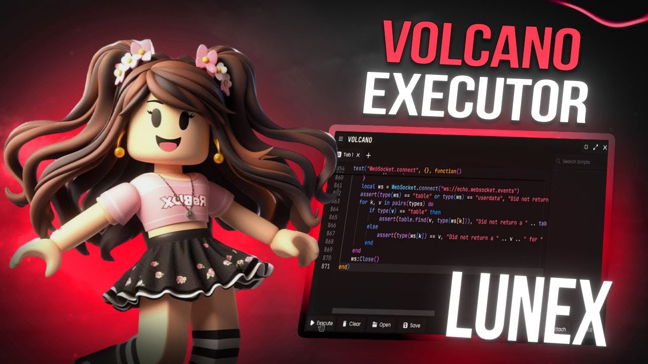 Volcano Executor [Menu] | Roblox Executor [Free 2025] | Volcano Executor x Roblox Executor - YouTube