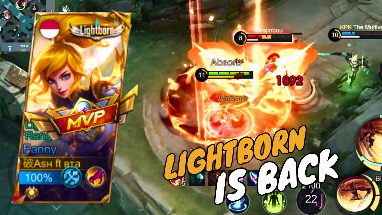 FANNY LIGHTBORN GAMEPLAY IS BACK | MLBB - YouTube
