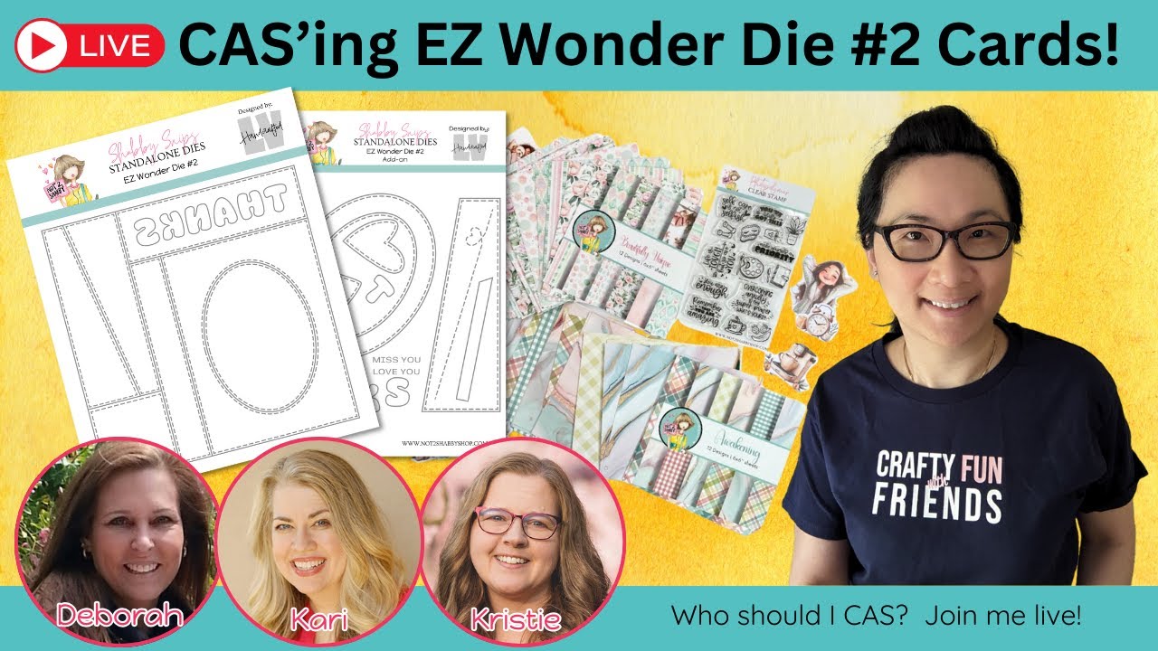 Let's CAS Some EZ Wonder Die #2 Cards! - YouTube