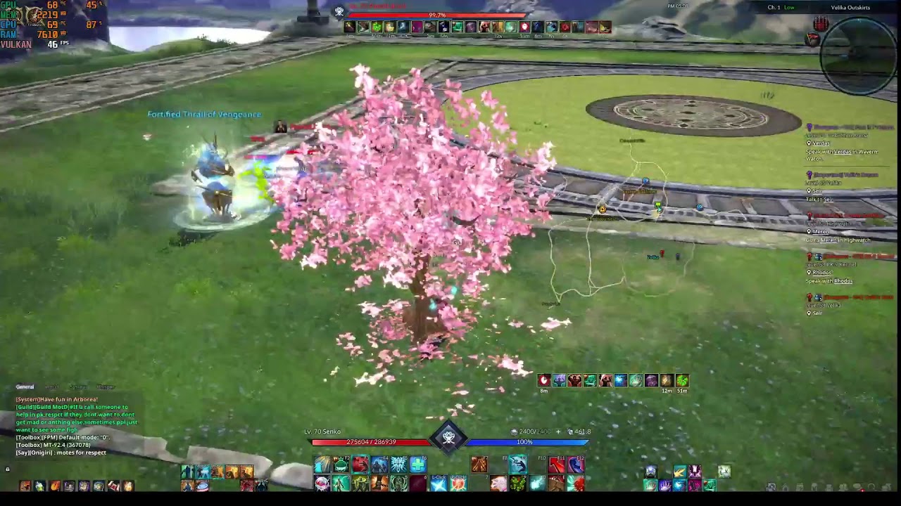 Testing Menma's Tera server with Vulkan API - YouTube