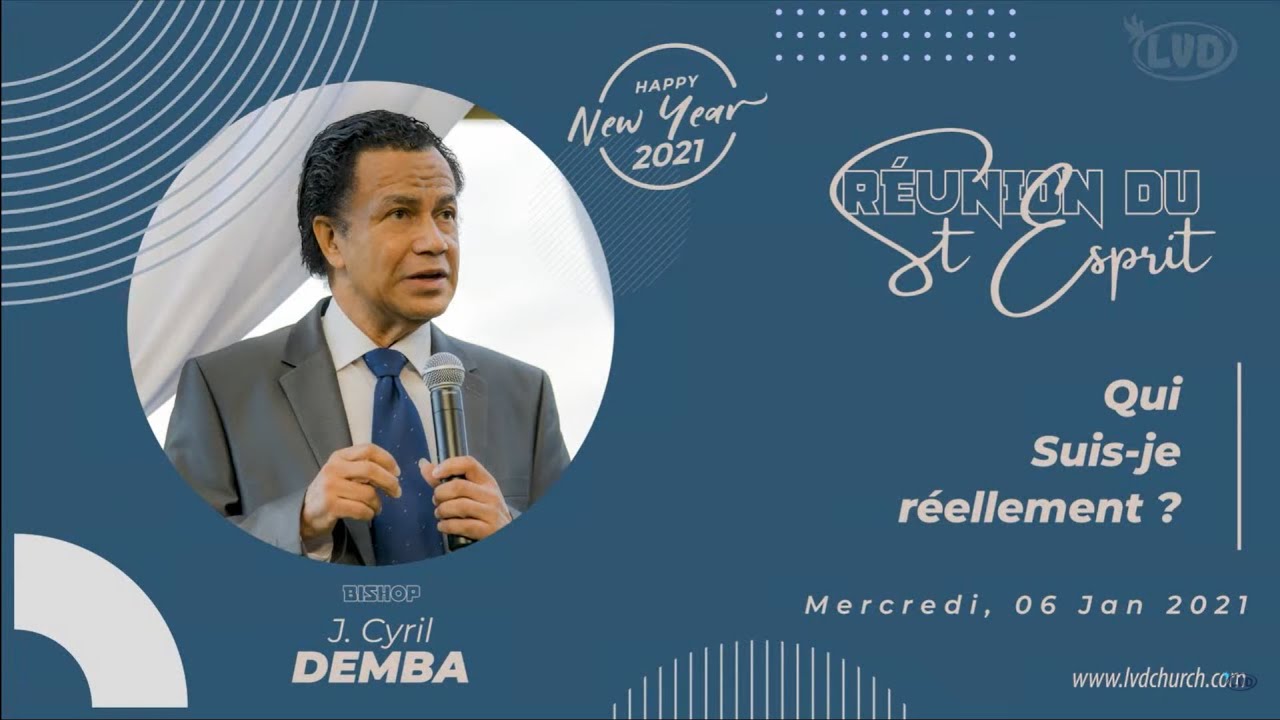 Qui suis-je réellement? | Bishop J. Cyril DEMBA | Mercredi 06 Janvier ...