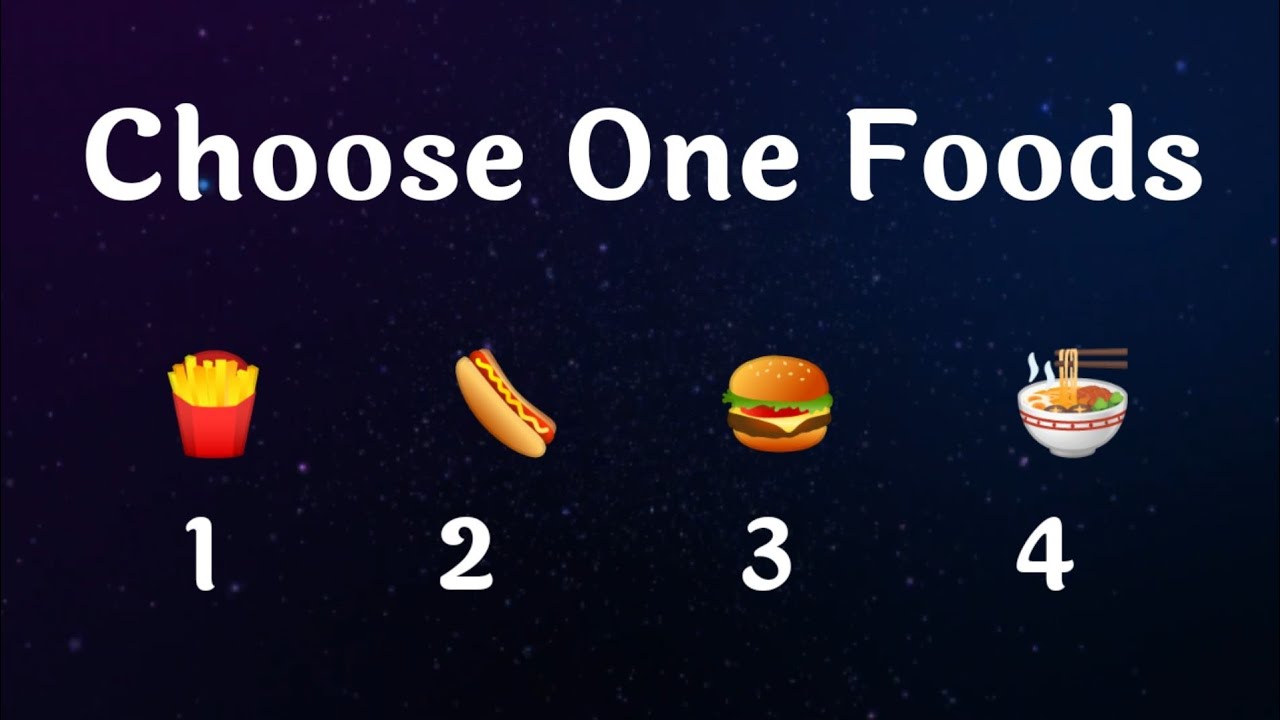 Choose One Foods | See Your ? | Gd Crazy Fun | Gd Crazy Fun Love Video ...