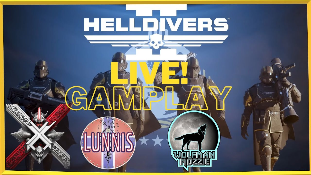 Helldivers 2 Friday, Live gameplay with the crew! part 4 - YouTube