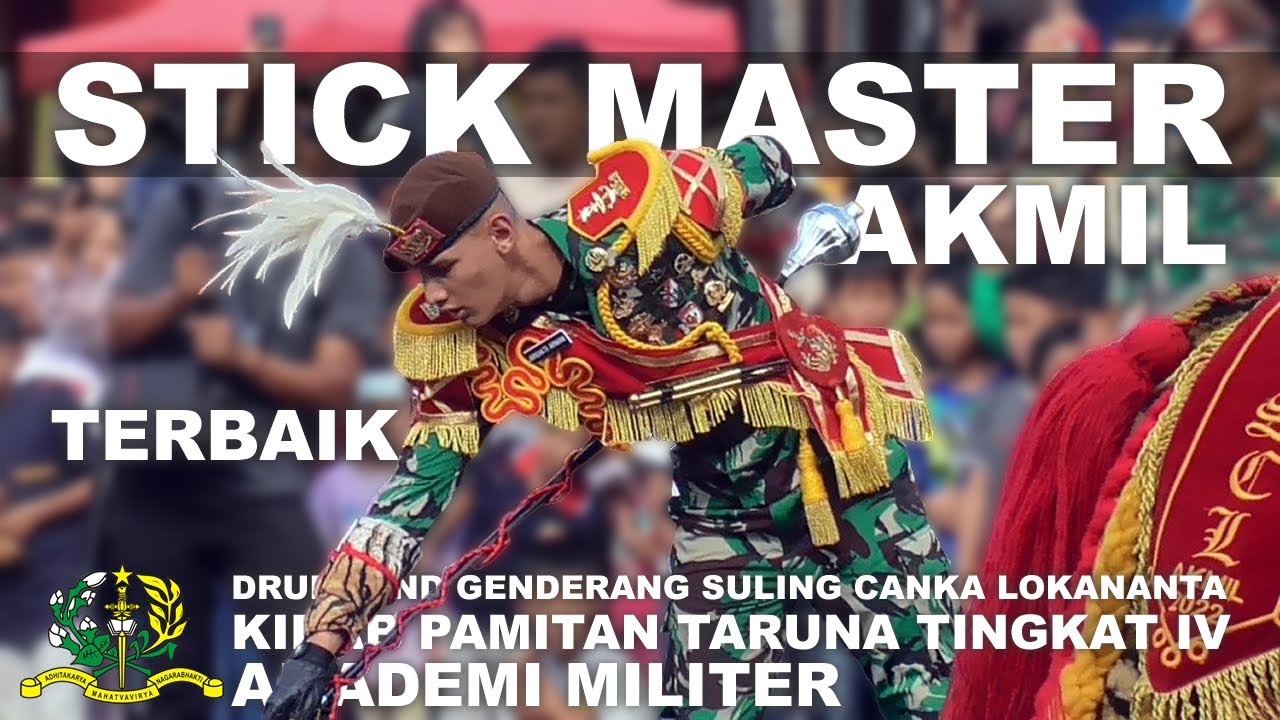 STICK MASTER TERBAIK AKMIL 🔥DRUMBAND GSCL AKMIL 2023 - KIRAB PAMITAN ...
