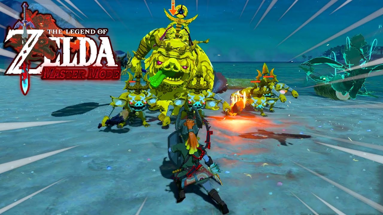 Gold Boss Bokoblin's Are WILD In Tears of The Kingdom Master Mode - YouTube