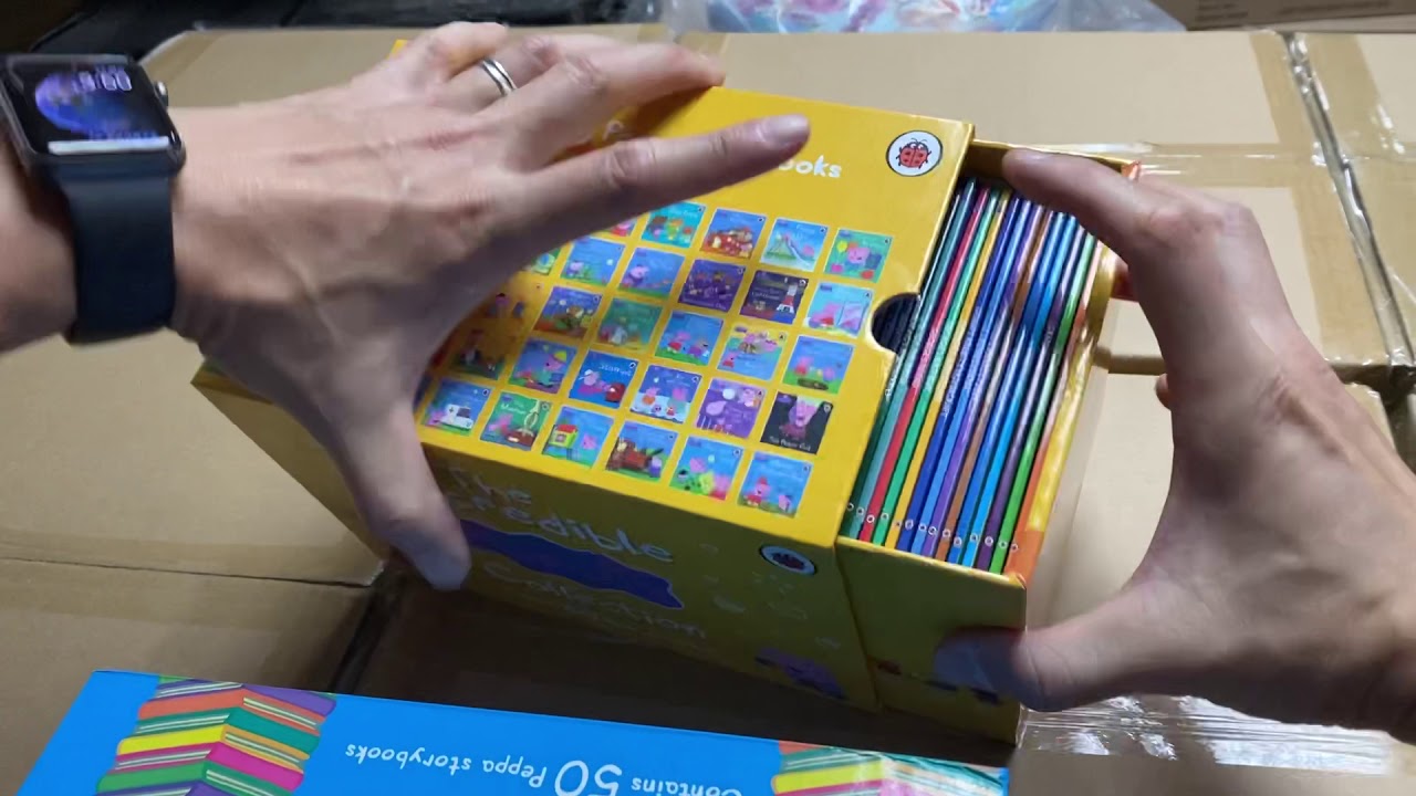 Peppa pig 50 books set - YouTube